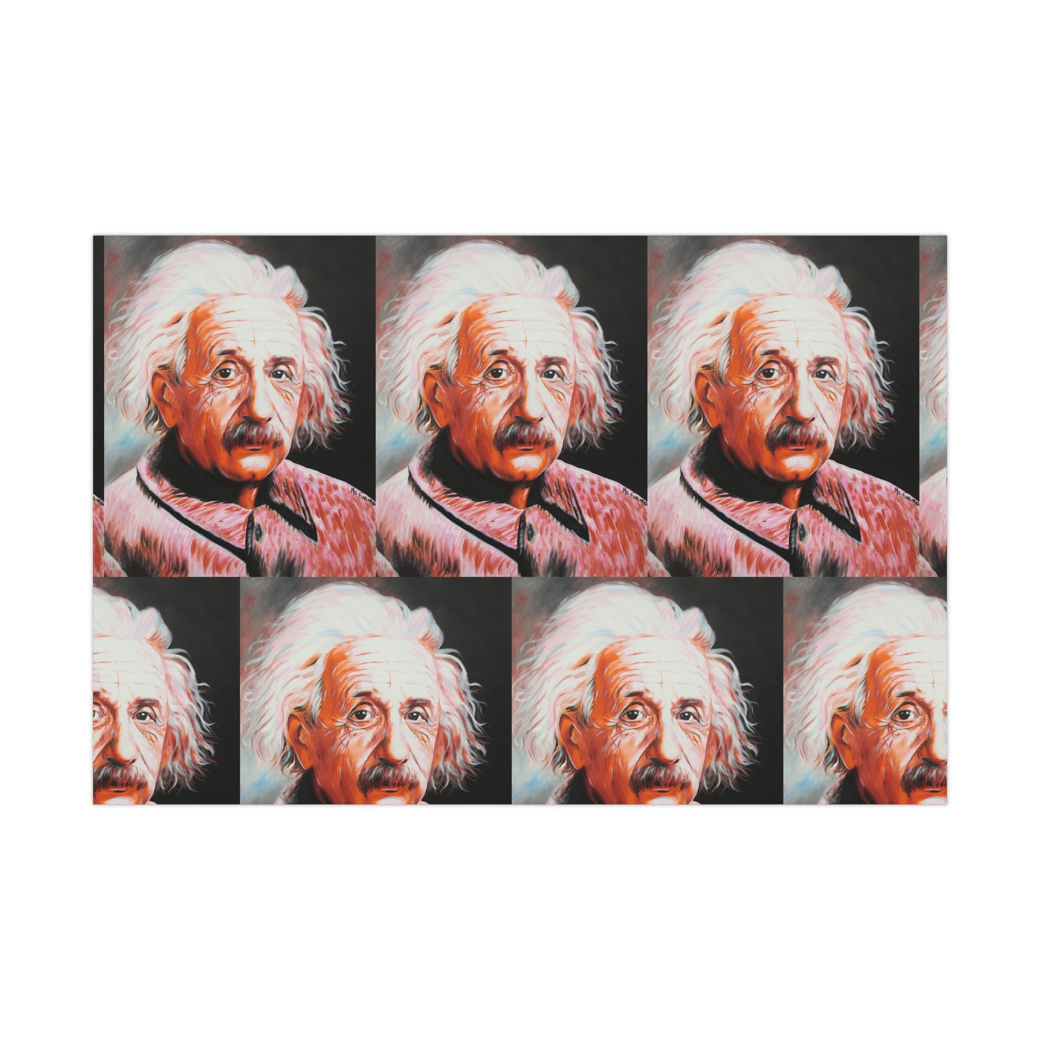 Albert Einstein Gift Wrap Papers by Mel Fiorentino – Mel Fiorentino Studios